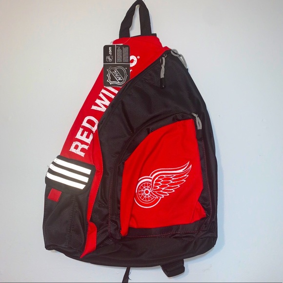 NHL | Bags | Brand New Nhl Detroit Red Wings Sling Backpack | Poshmark